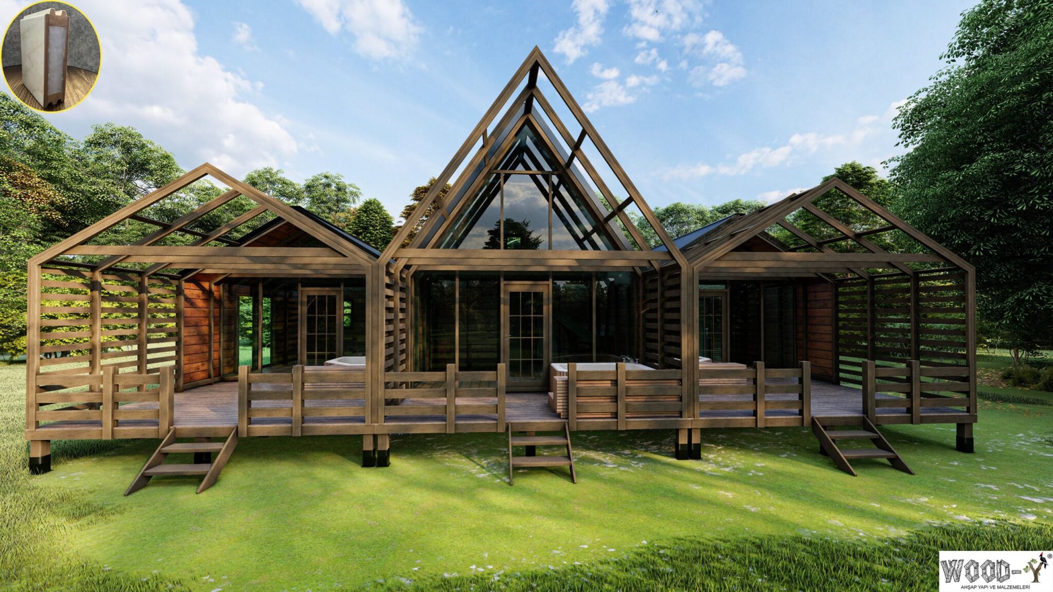 Wooden Houses | Woody Ahşap Yapı ve Malzemeleri